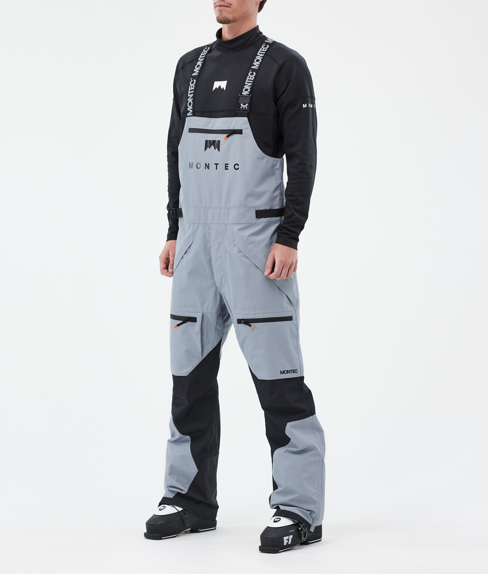 Montec Arch Ski Pants Men Soft Blue/Black | Montecwear.com