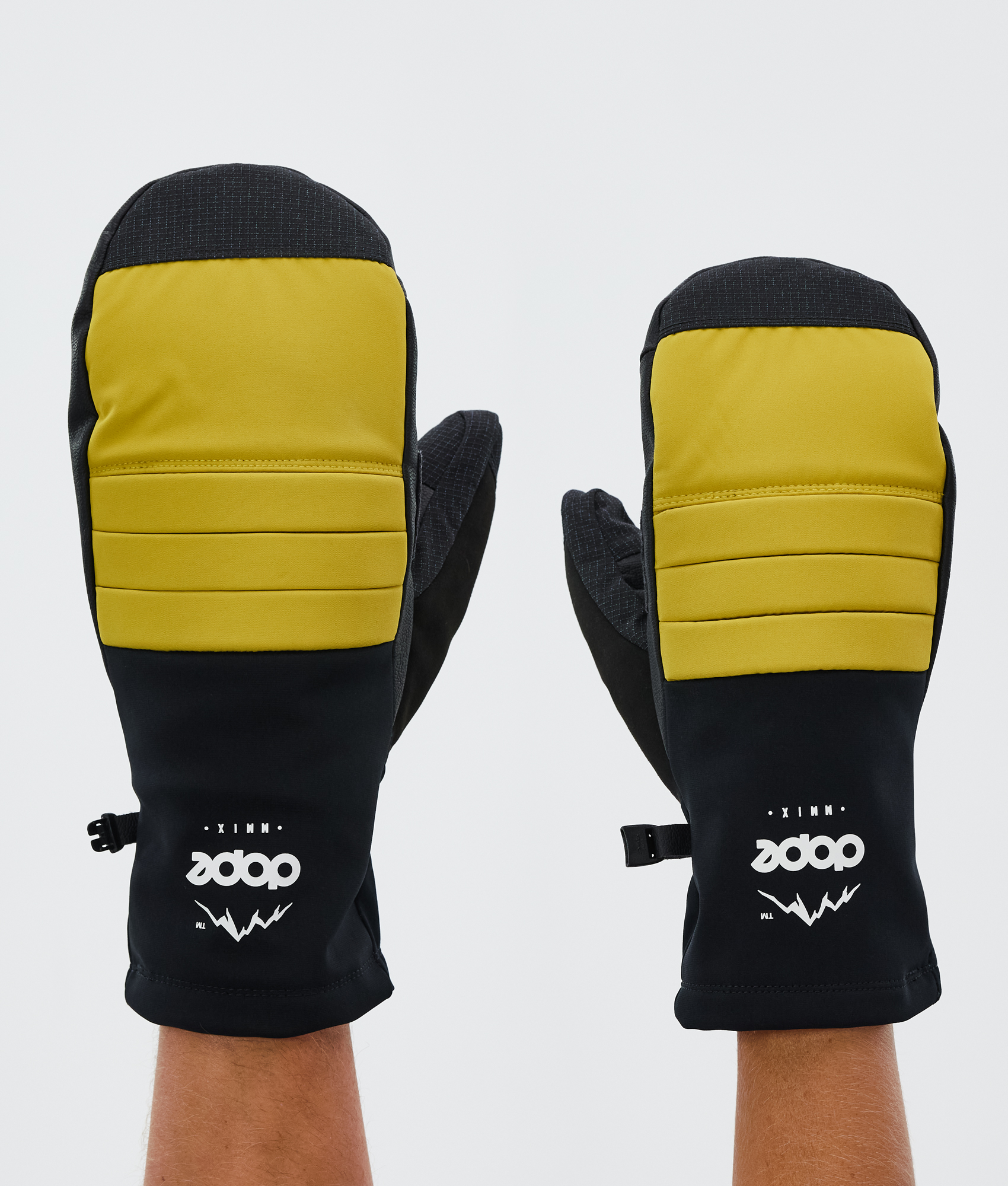 Dope Ace Snow Mittens Yellow | Dopesnow.com