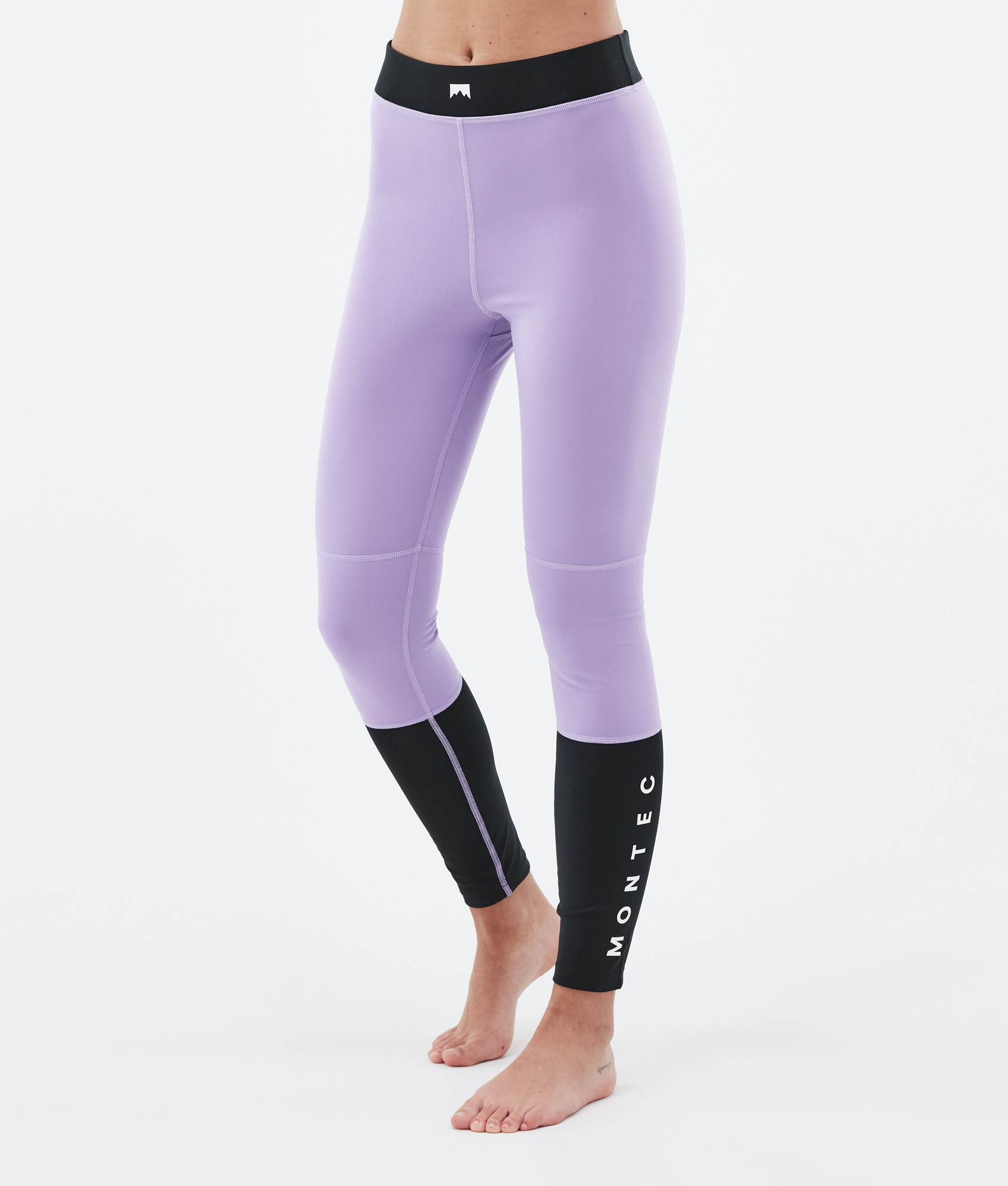 Montec Alpha W Base Layer Pant Women Faded Violet/Black | Montecwear.com