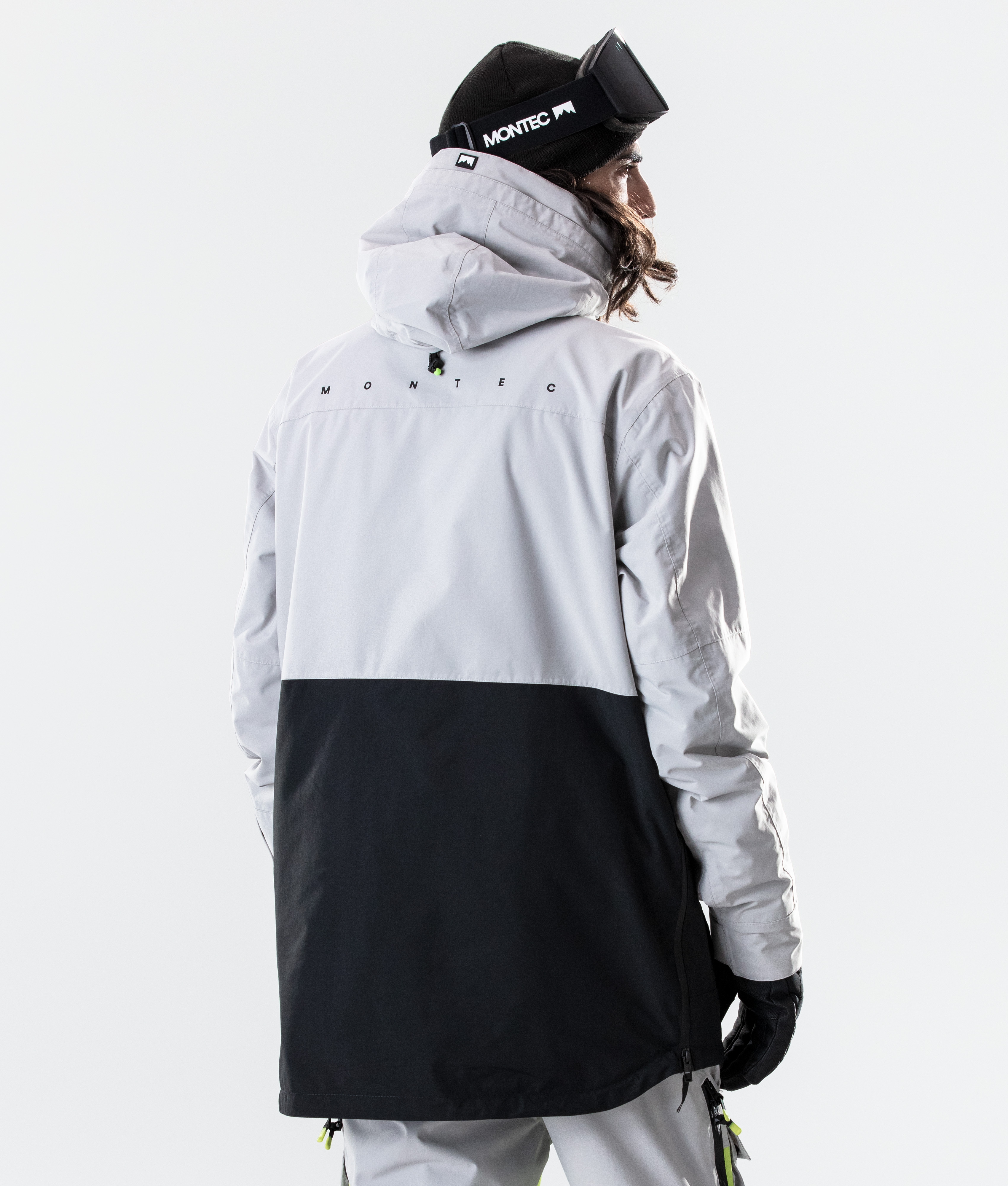 Montec Dune 2020 Ski Jacket Men Light Grey/Neon Yellow/Black ...