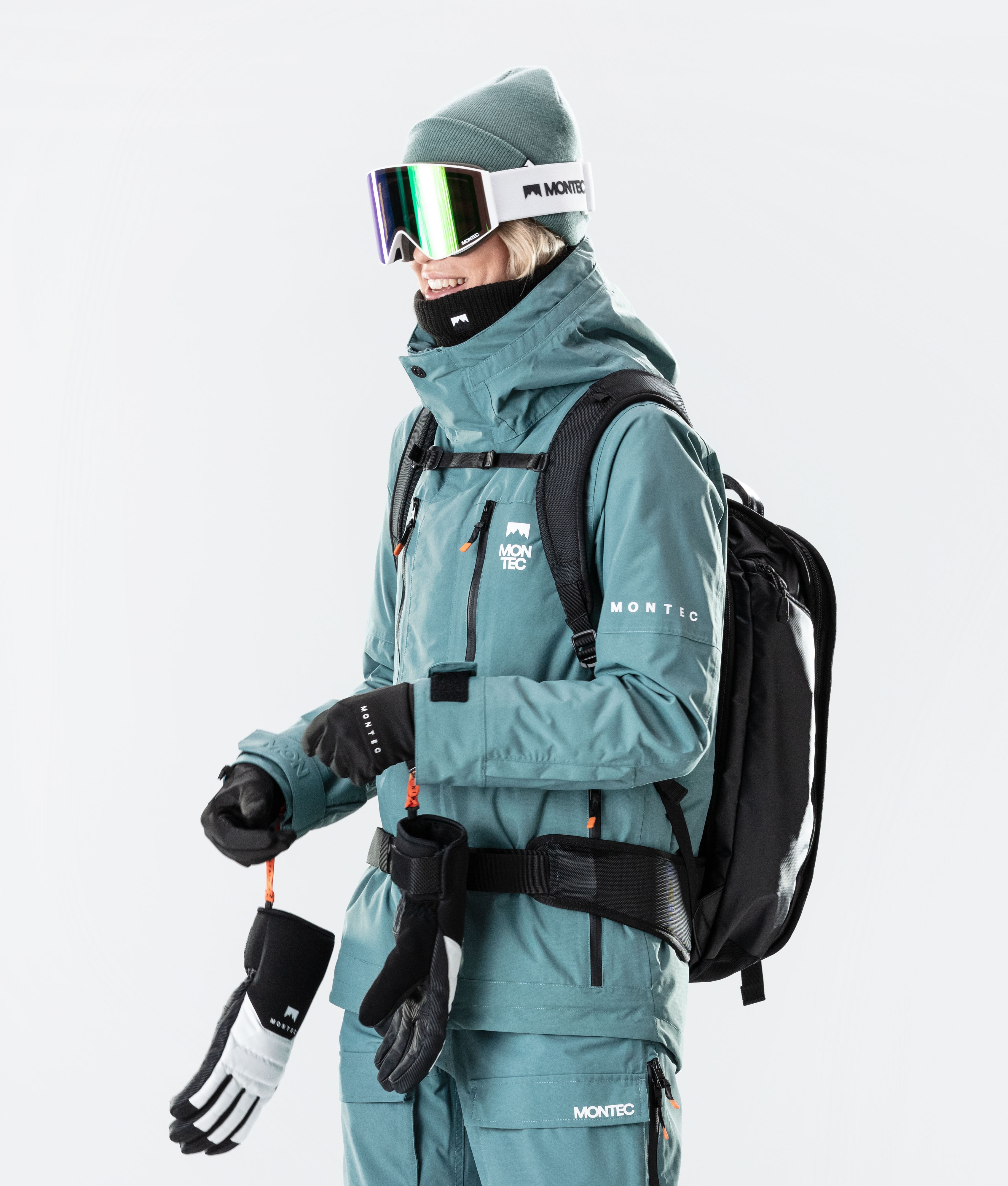 Montec Fawk W 2020 Laskettelutakki Naiset Atlantic - Vihreä | Ridestore.fi